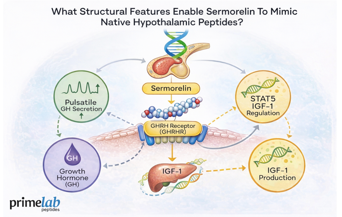 What Structural Features Enable Sermorelin To Mimic Native Hypothalami ...